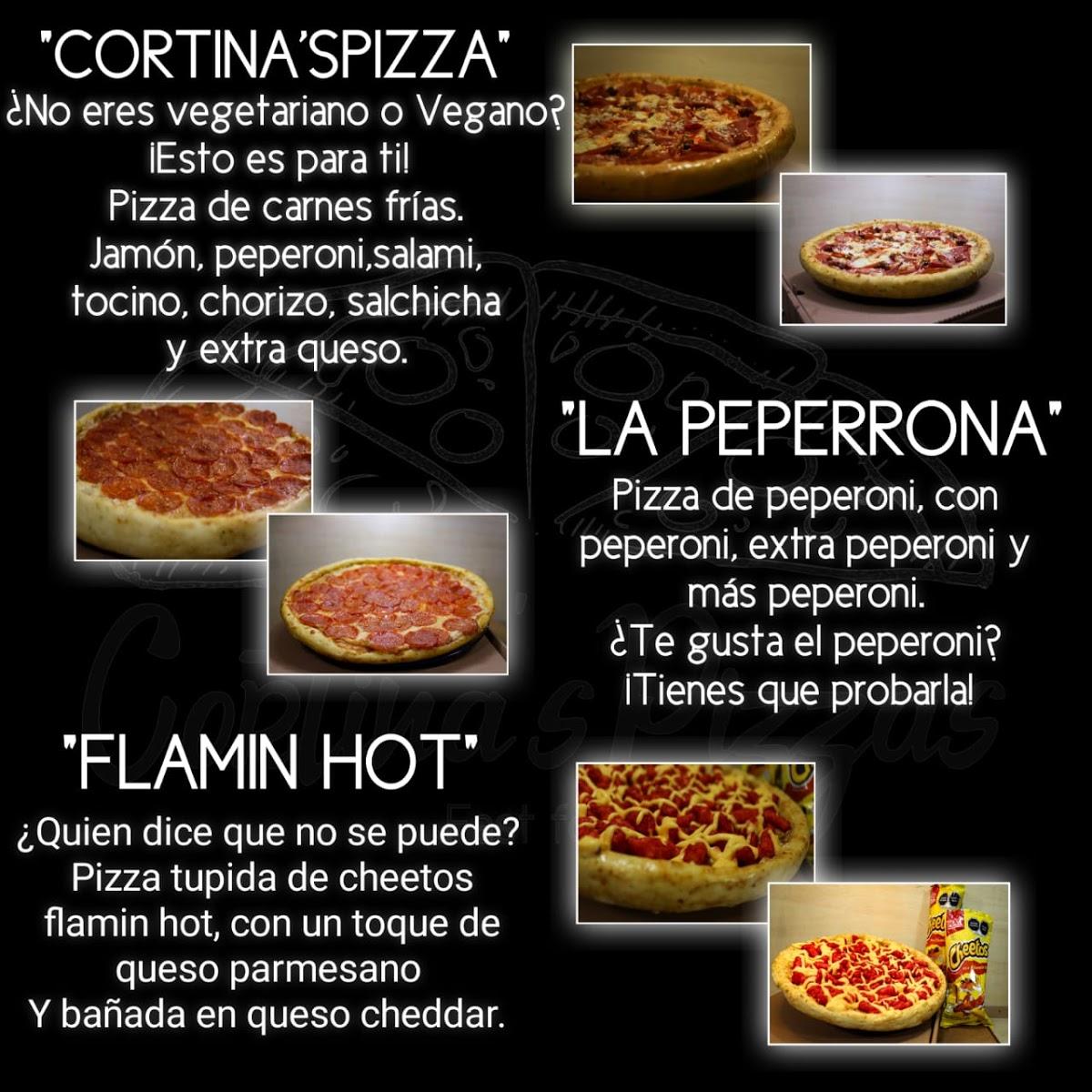 Carta del restaurante CORTINA'S PIZZA, Monterrey