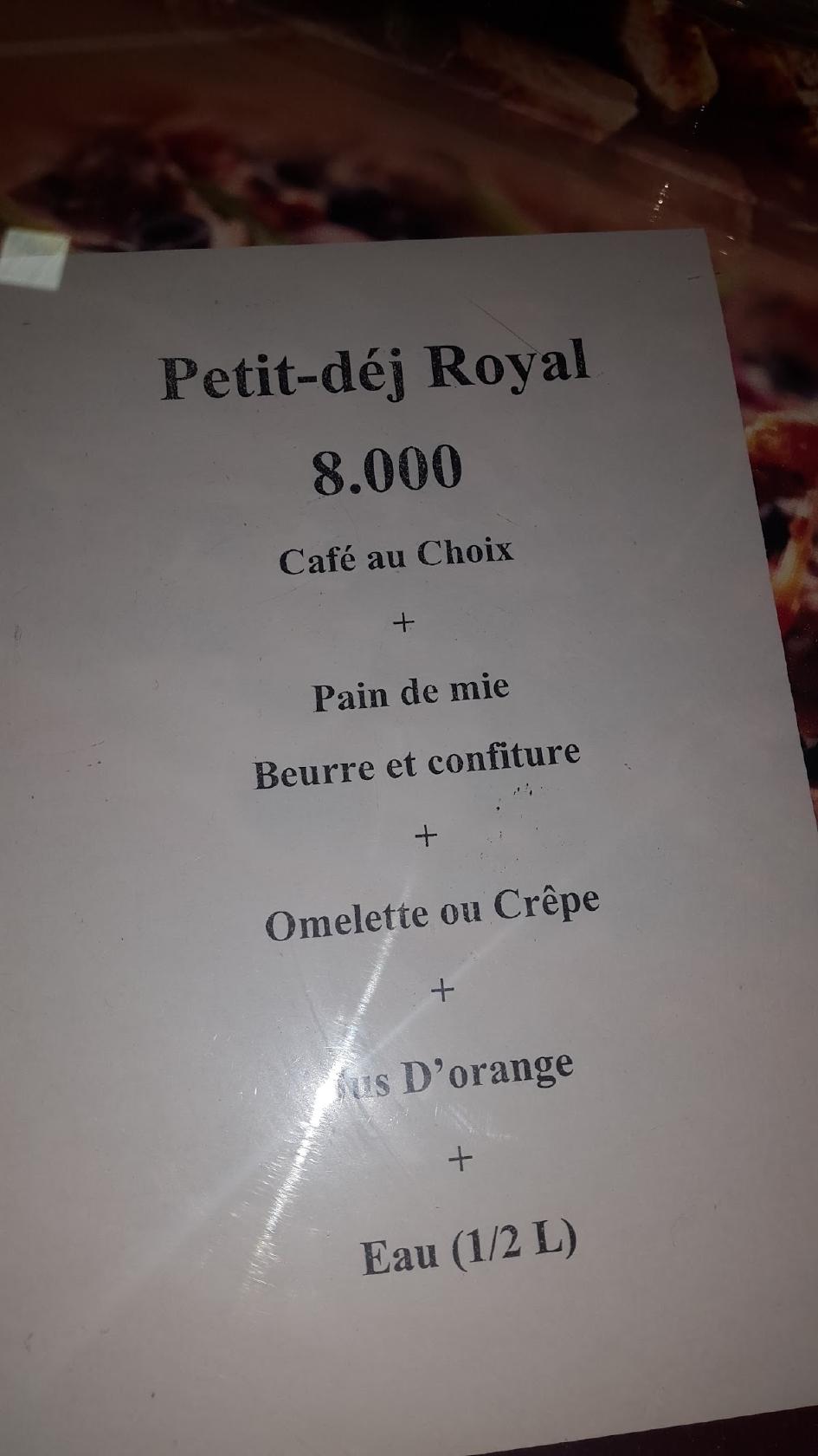 Menu at Le NOTRE Café -Resto restaurant, Sfax