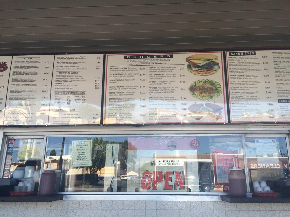 Menu at M V P's Grill fast food, Long Beach, 5484 E Stearns St, Ste 2