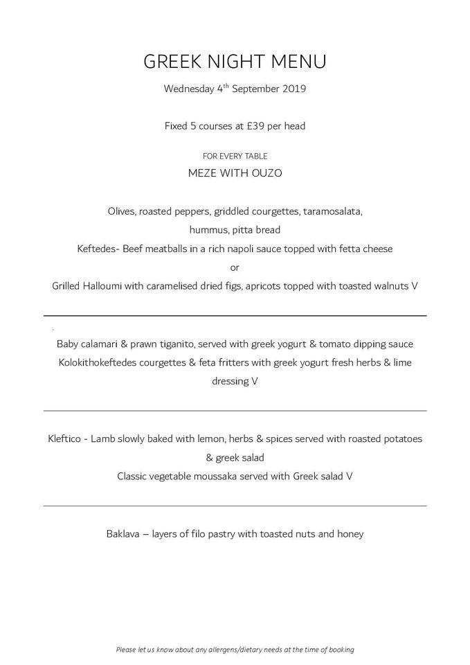 Menu at Cricketers pub & bar, Ingatestone