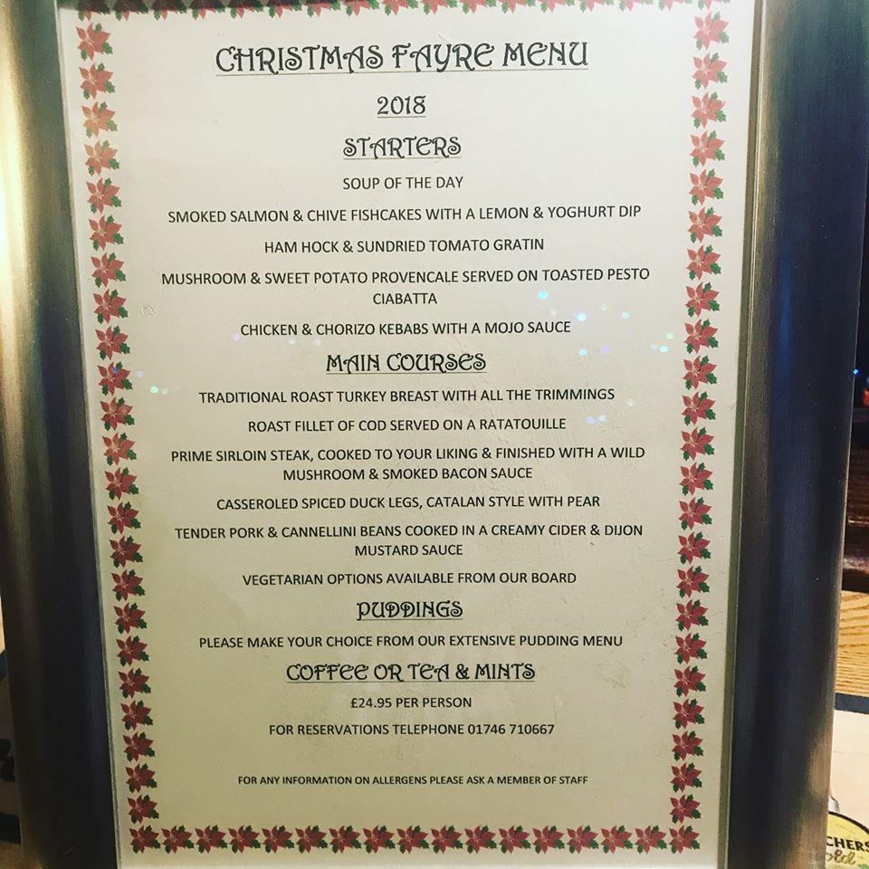 Menu at The Plough pub & bar, Claverley