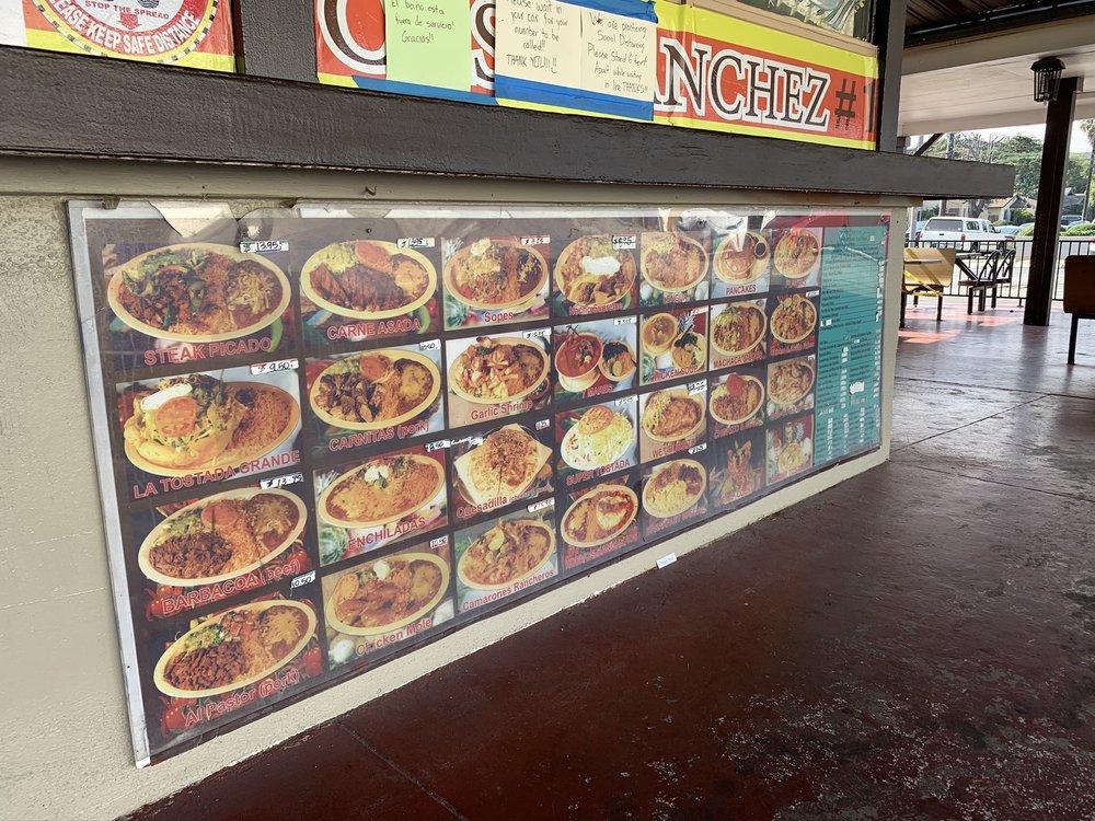 Menu at Casa Sanchez #1 restaurant, Long Beach, E Anaheim St