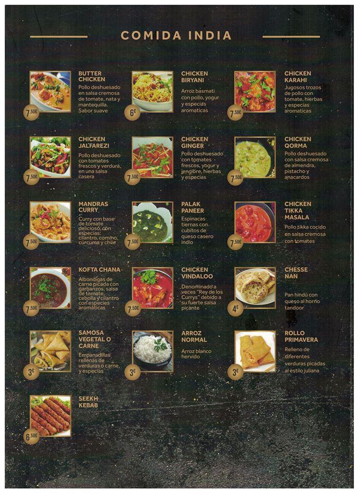 Menu at Star Pizza pub & bar, Olot