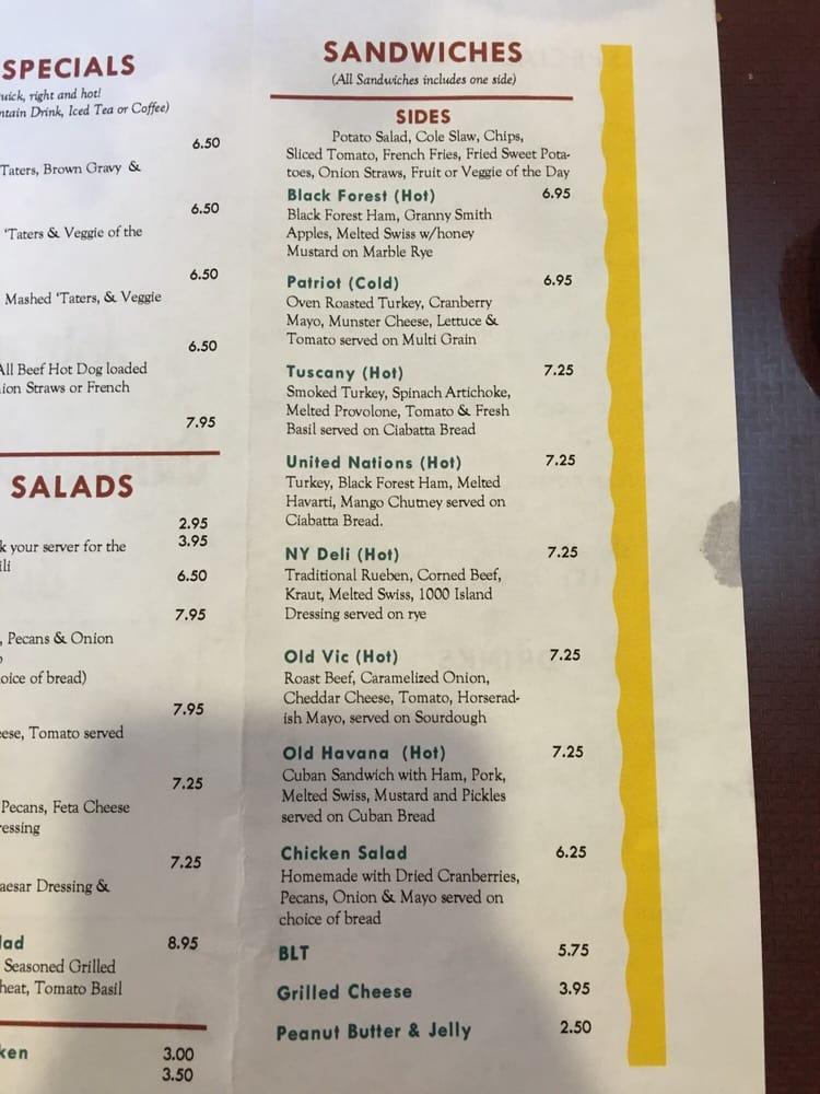 Menu at Kaye's Kitchen fast food, Newland
