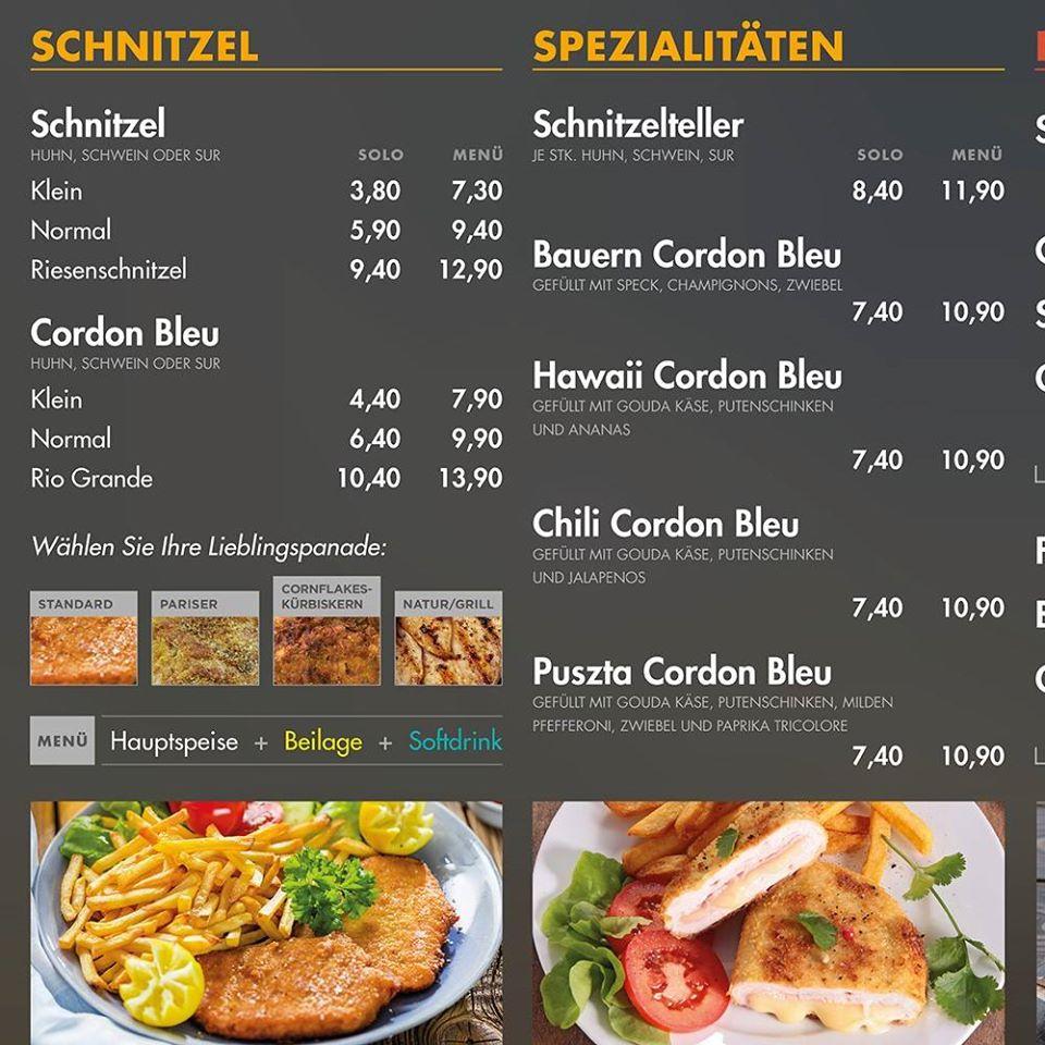 Speisekarte Von Schnitzel : Schnitzelhaus Dortmund Speiseplan – LZRNN