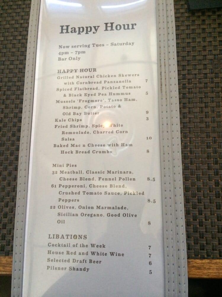 Menu at Post & Beam pizzeria, Los Angeles