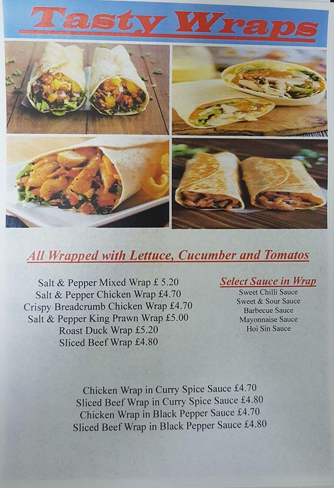 Menu at Silver Star restaurant, Hartlepool