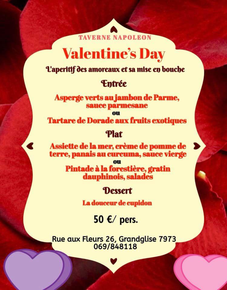 Speisekarte von Taverne Napoléon restaurant, Belœil