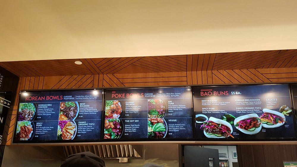 Menu at Koha Pacific Kitchen restaurant, Mississauga