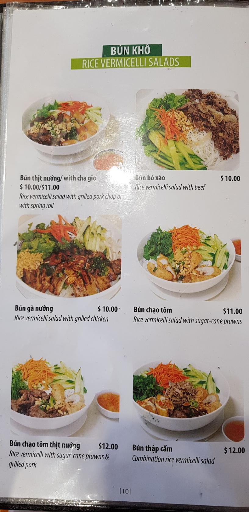 Menu at Chac's Lang Nuong restaurant, Inala, 13 Corsair Ave
