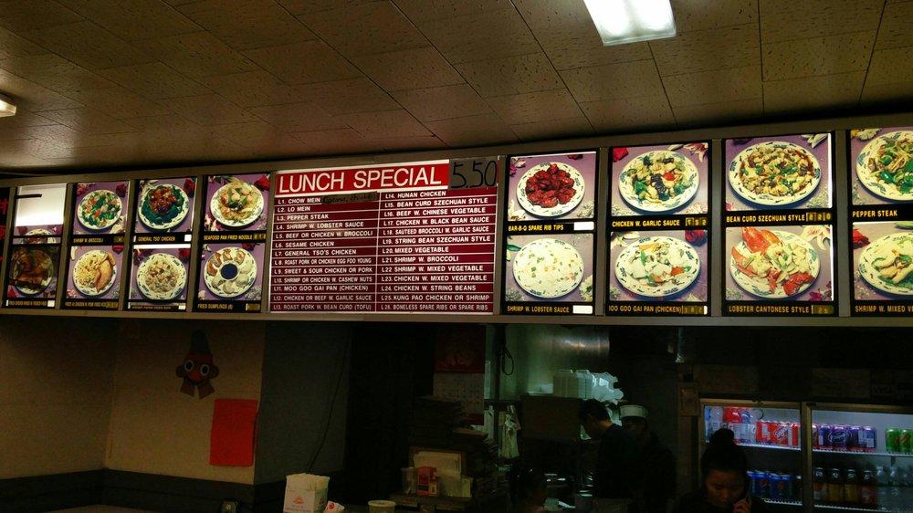 Menu at Wing Hing restaurant, Middletown