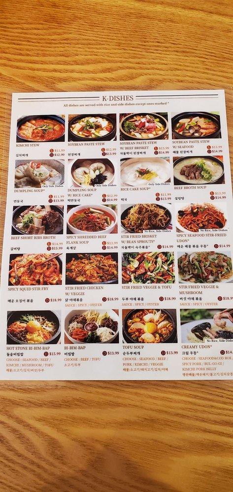 Menu at The Third Place BBQ, Redmond