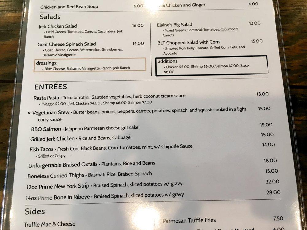 Menu at Mad Cow Grill pub & bar, Laurel