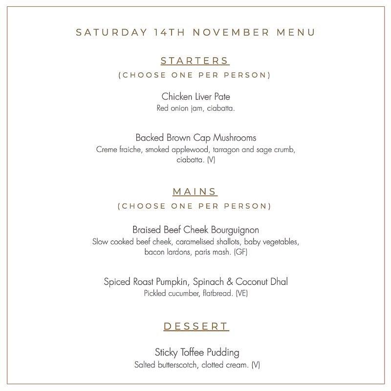 Menu at The Deacon pub & bar, Lytham Saint Annes