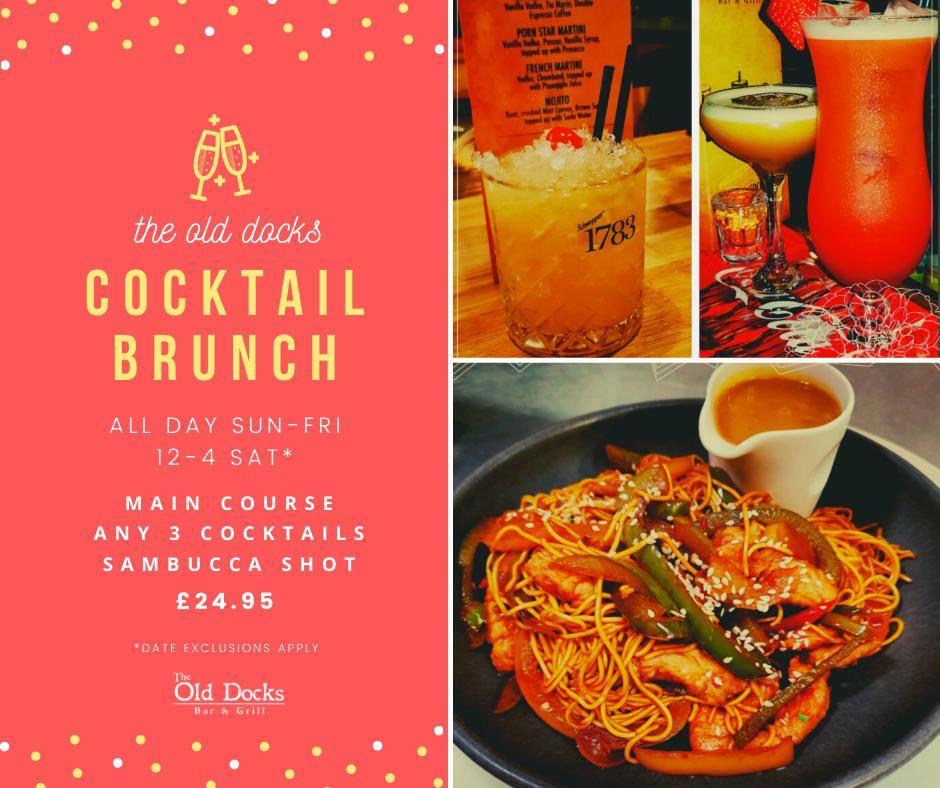 Menu at The Old Docks Bar & Grill, Londonderry