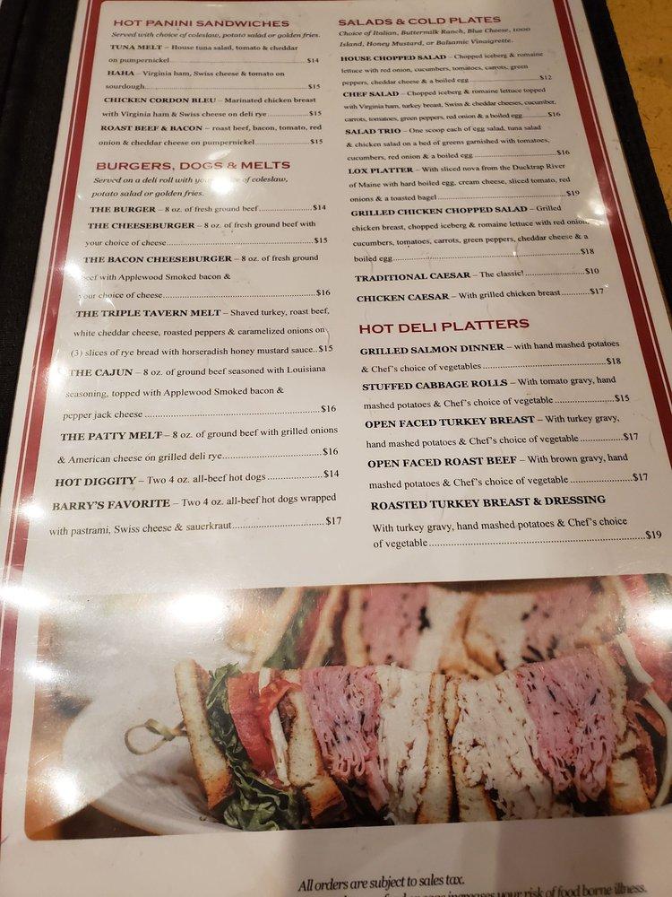 Menu at 1st Street Deli (in Seminole Casino Hotel) restaurant, Immokalee