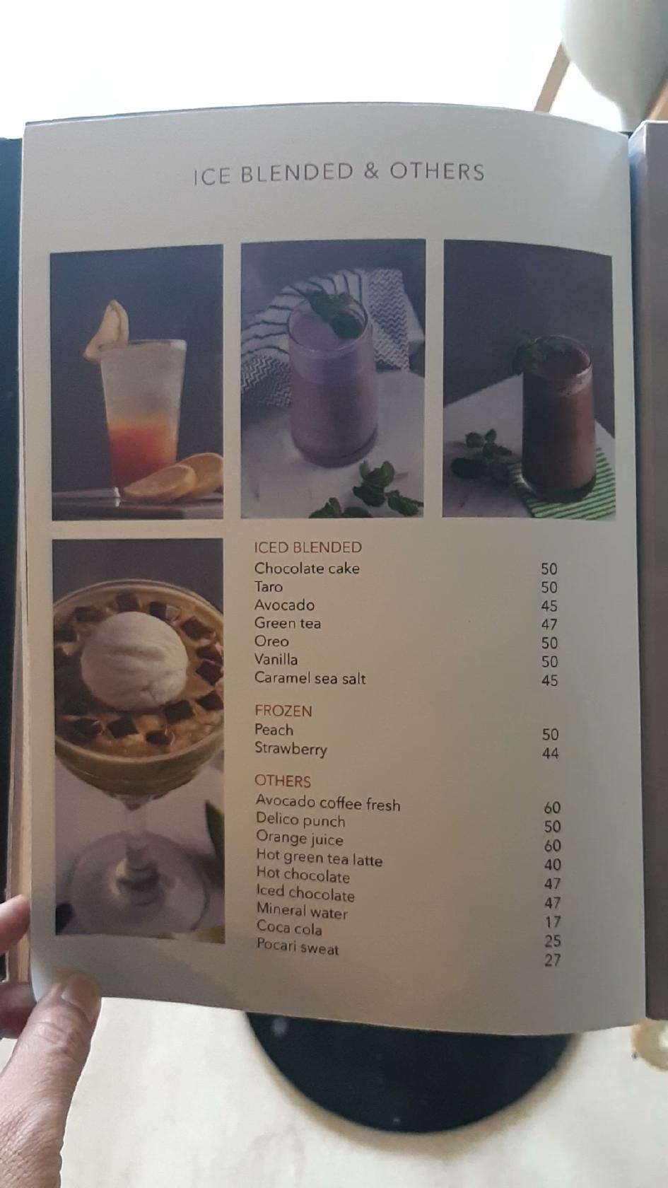 Menu at Delico Cafe - RS Eka Cibubur, Limus Nunggal