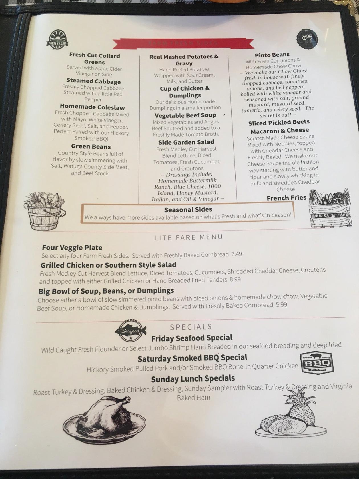 Menu at Moose Cafe, Colfax, Sandy Ridge Rd