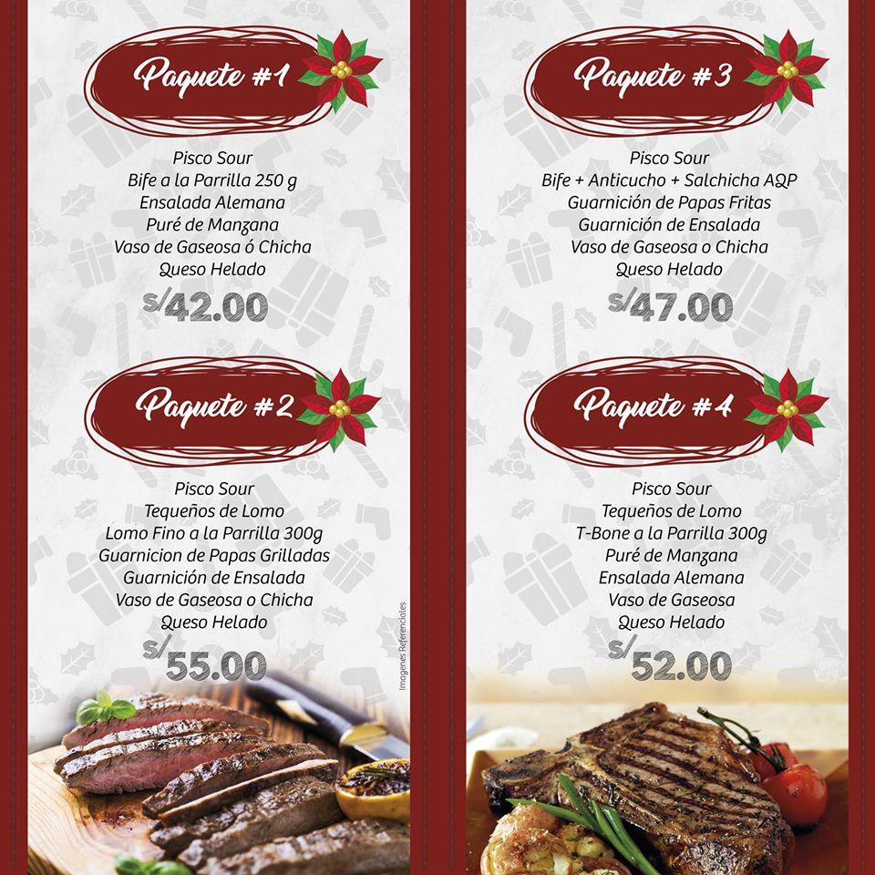 Menu at El Novillo Grill Arequipa restaurant, Arequipa