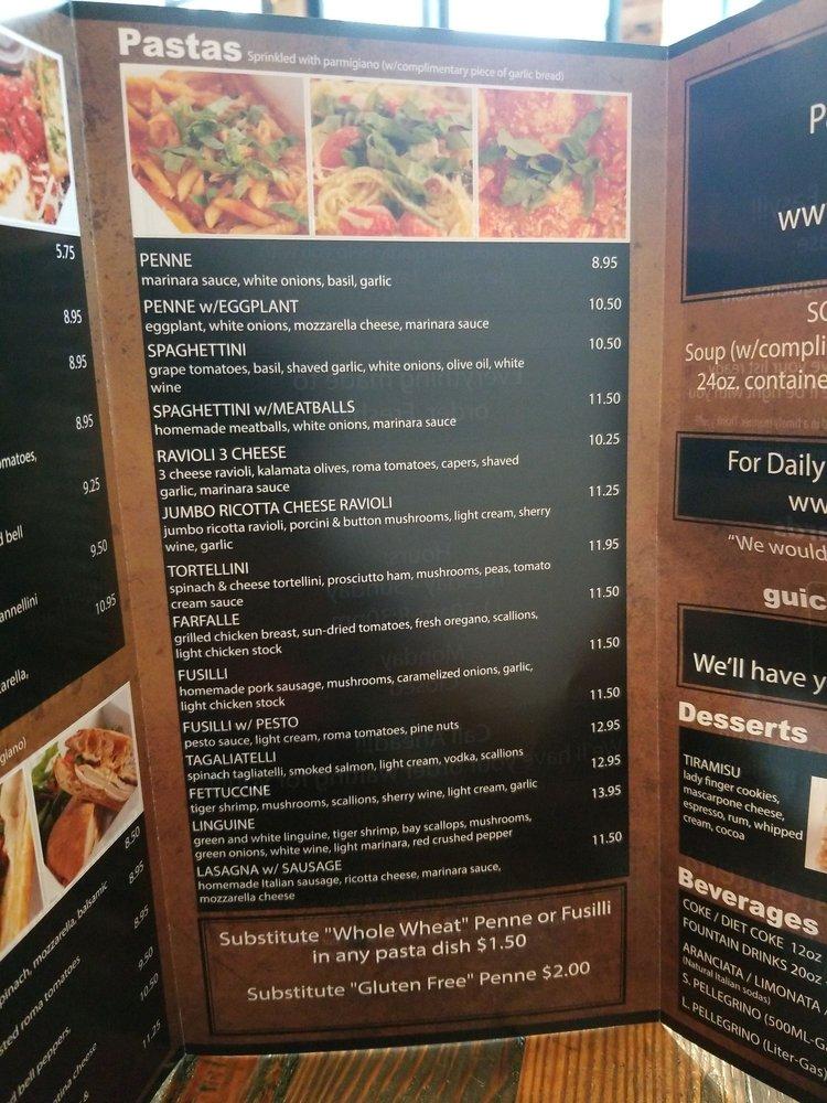 Menu at Guichos Eatery desserts, Carpinteria