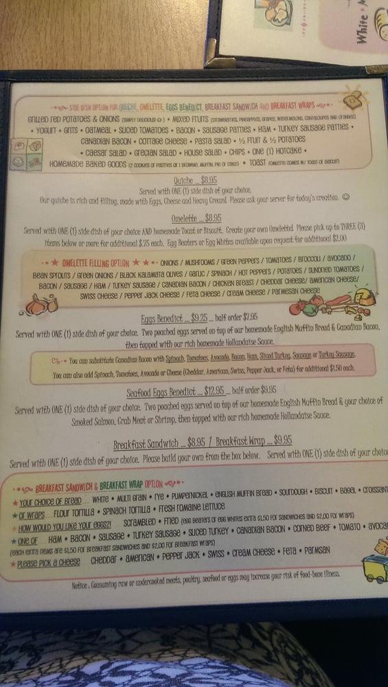 Menu at Simply Delicious Cafe & Bakery, Cocoa Beach
