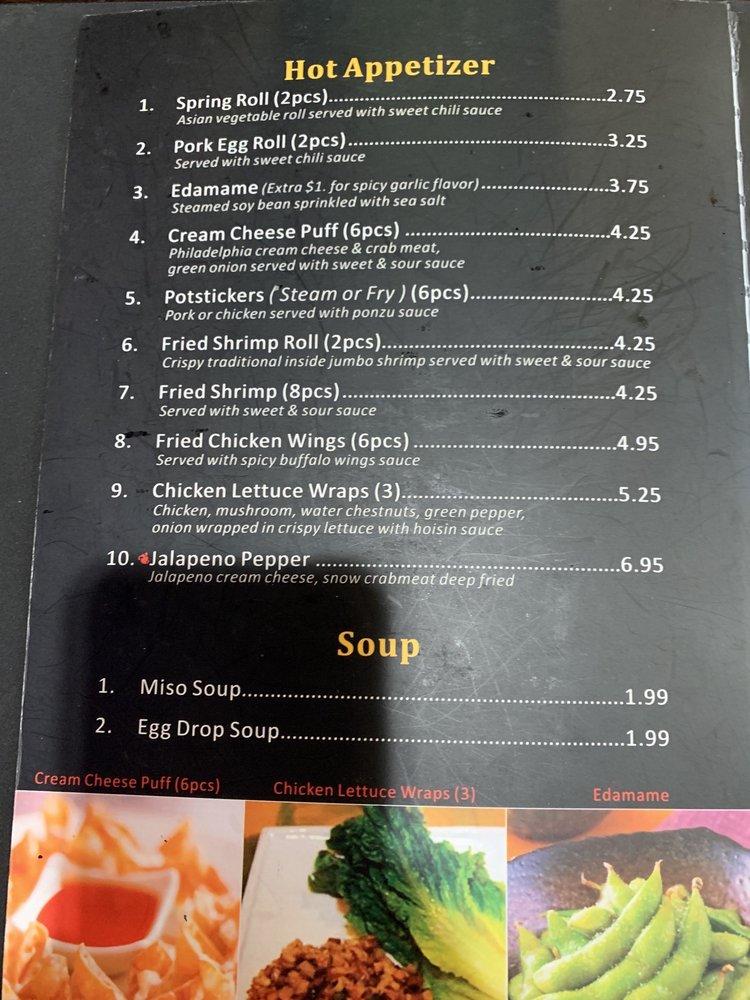 Carta del restaurante Super Yummy, Tomball, Farm to Market 2920 #160