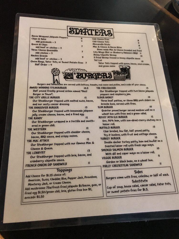 Menu at 5280 Burger Bar, Denver, 500 16th St Mall Suite 160