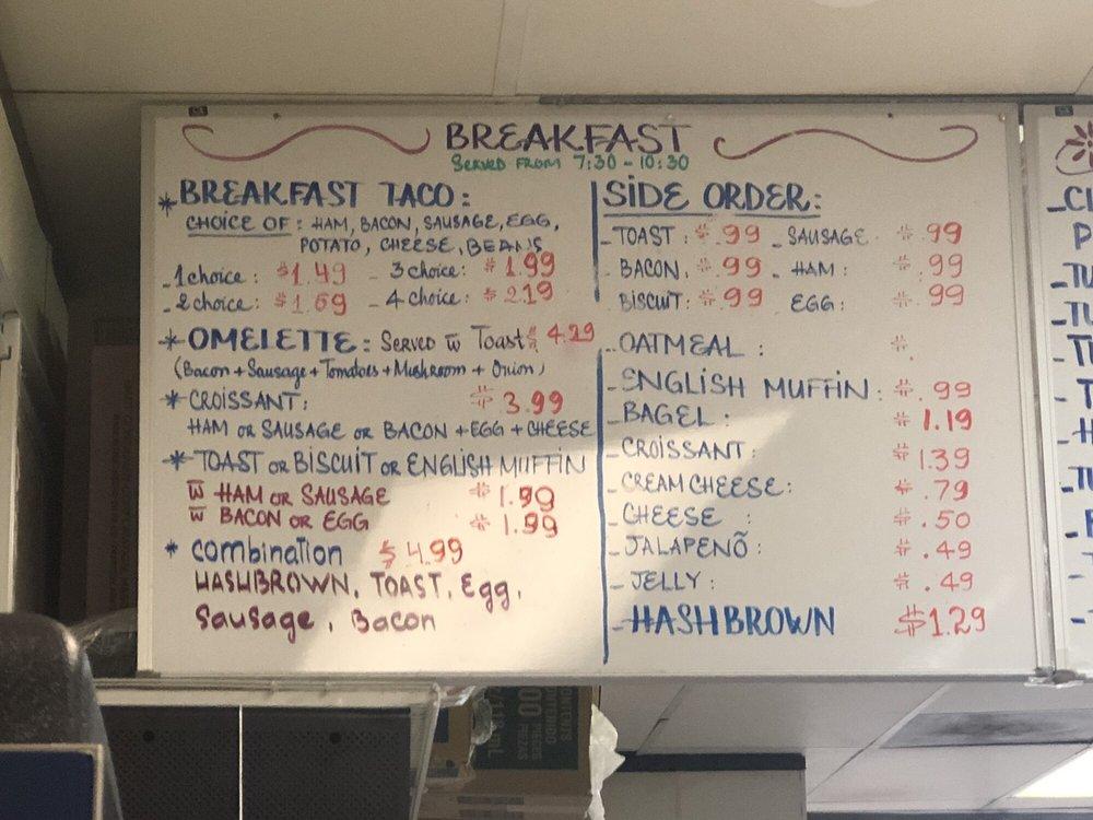 Menu at Little Cafe, Houston, 50 Briar Hollow Ln #298W