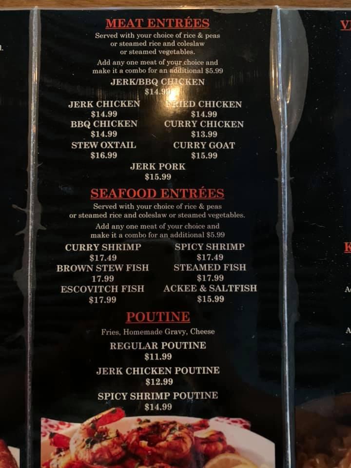 Menu at Da Taste pub & bar, Newcastle