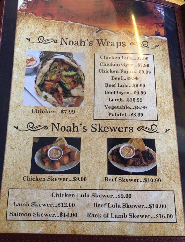 Menu at Noah's Ark Restaurant & Bakery, Fresno