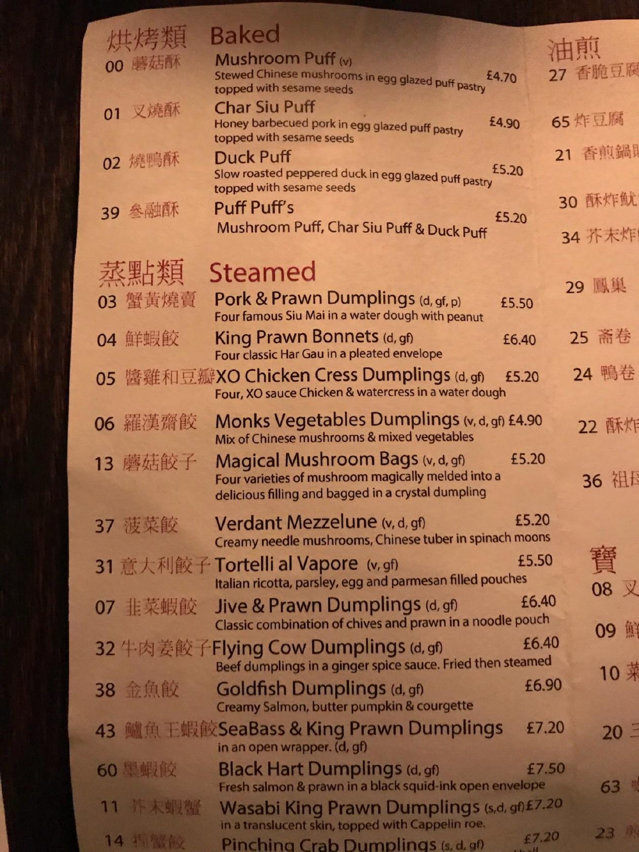 Menu at The Courtesan pub & bar, London