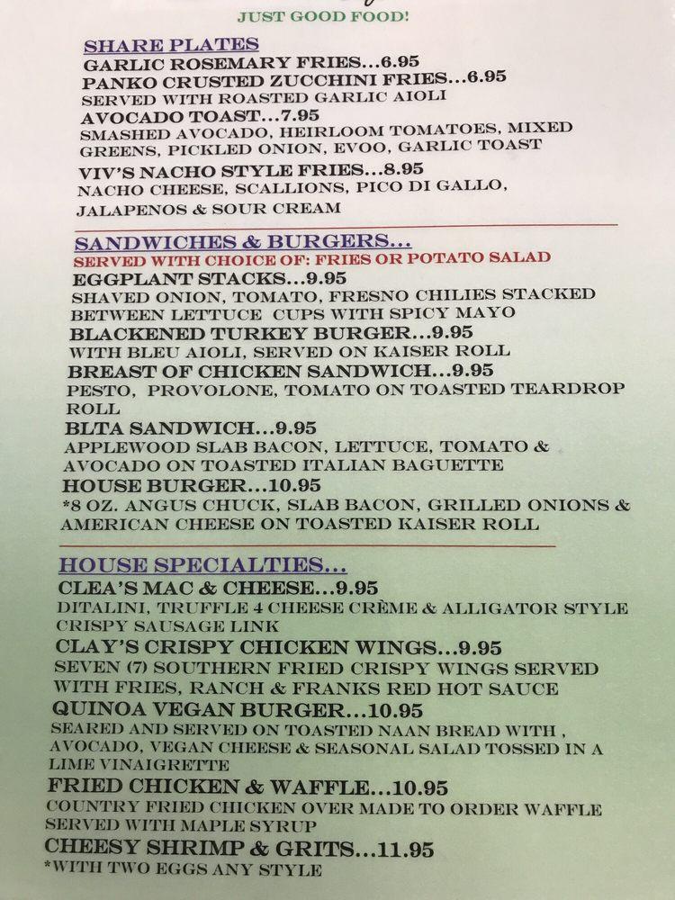 Menu at Zenaida's Cafe and Catering, Las Vegas