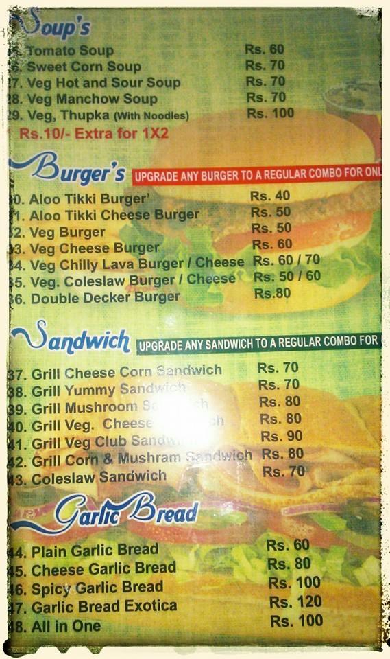 Menu at The pizza joint Restaurant Nagaon, Nagaon, PIN - 782001