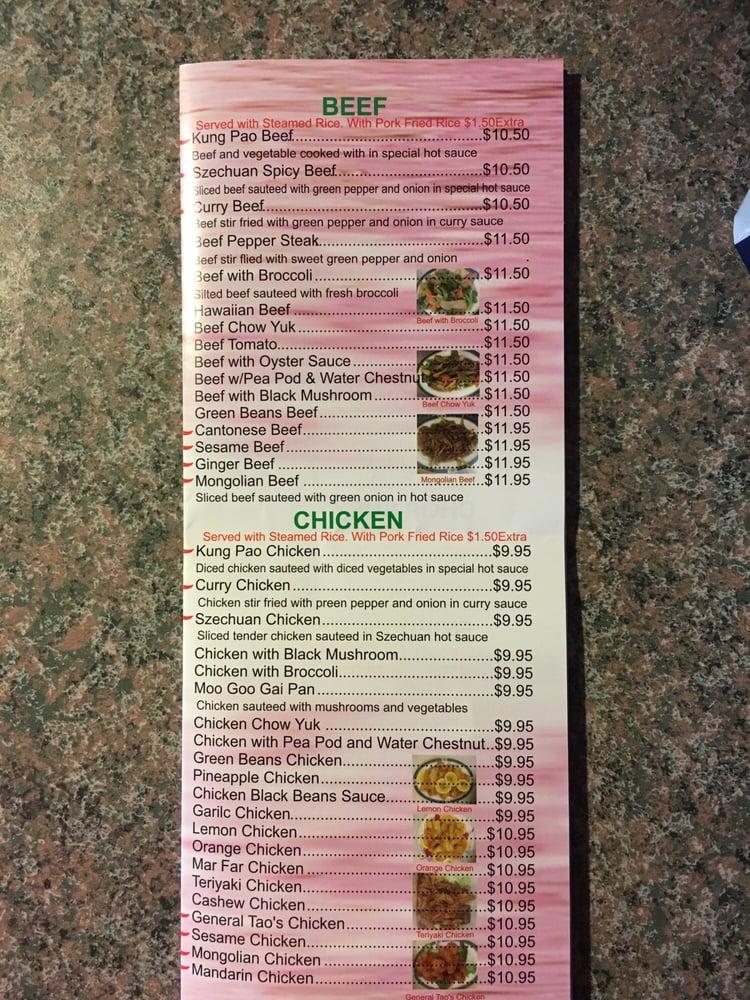 Menu at Happy Family Chinese & American Restaurant, Newberg