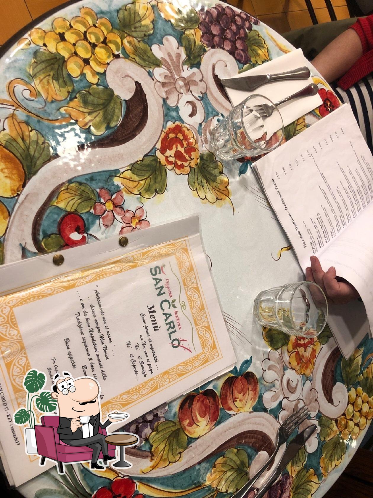 San Carlo, Naples - Restaurant menu, prices and reviews