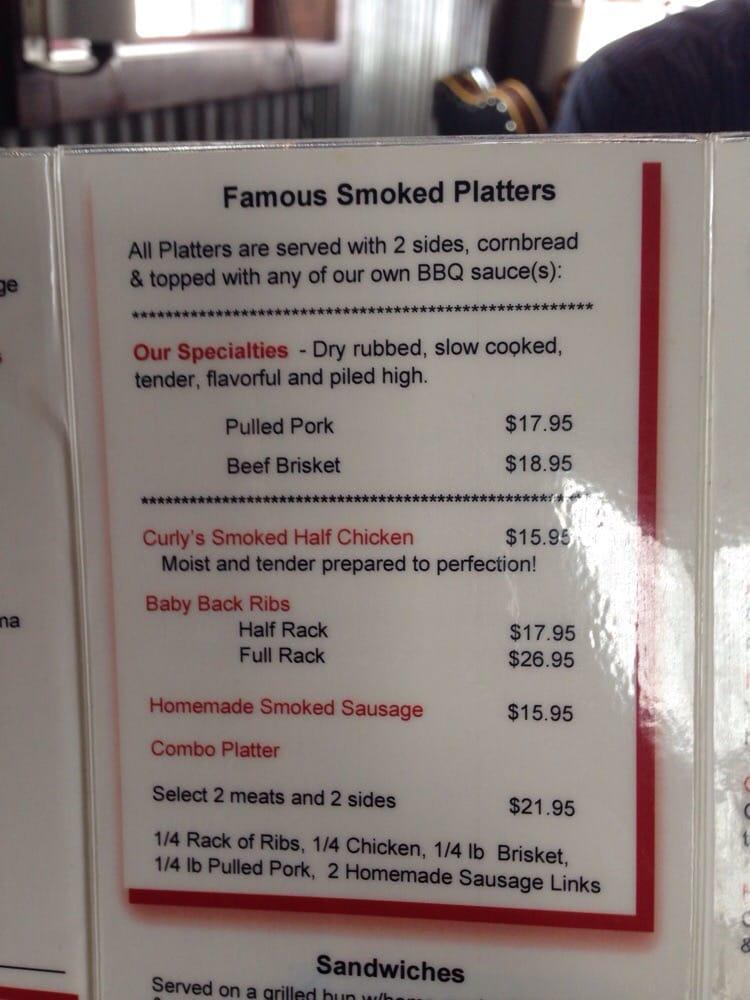 Menu at Wire Mill Saloon & Barbeque, Redding