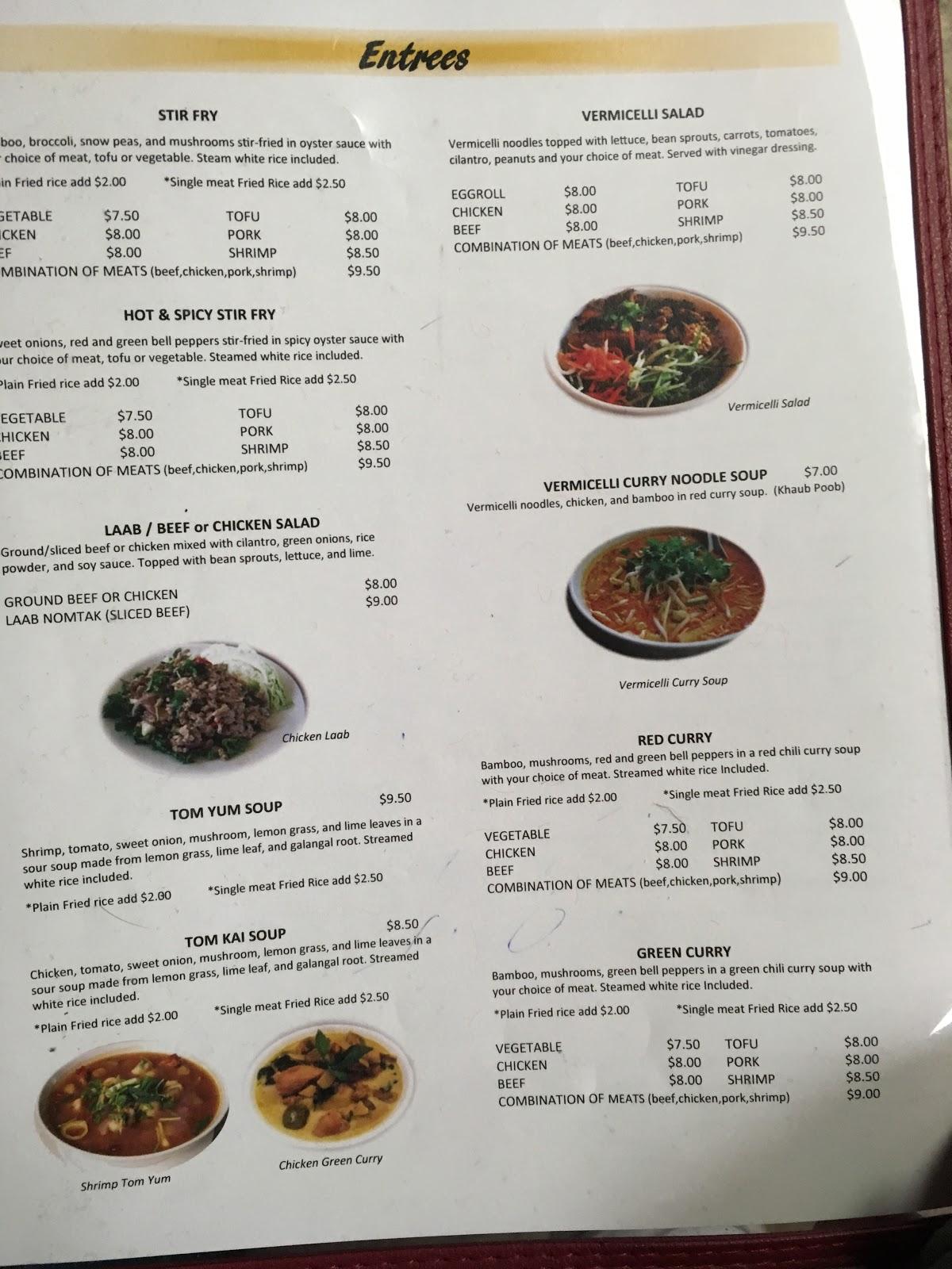 Menu at Egg Roll Plus restaurant, Eau Claire