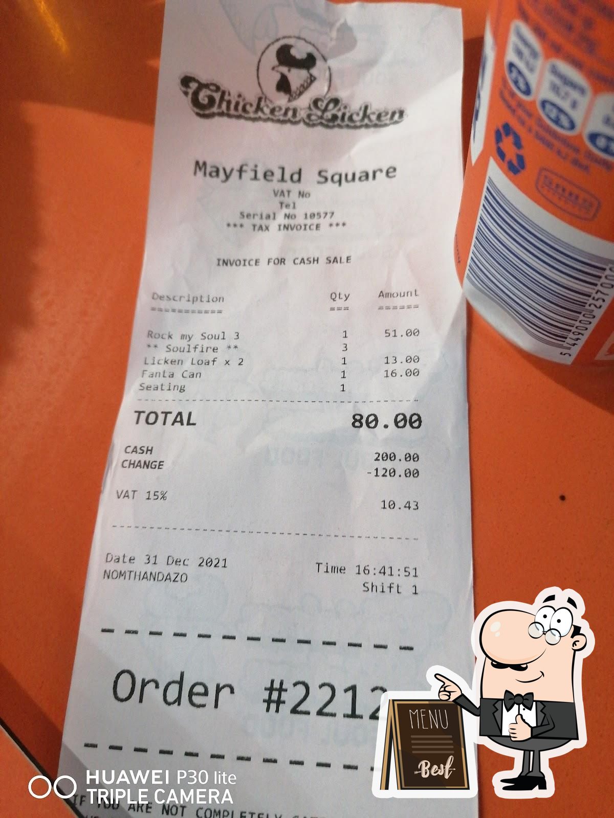 Chicken Licken Mayfield Square restaurant, Benoni - Restaurant reviews