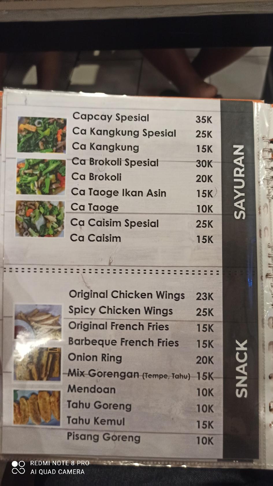 Menu at Ikan Bakar Stasioen | IBS Semarang restaurant, Semarang