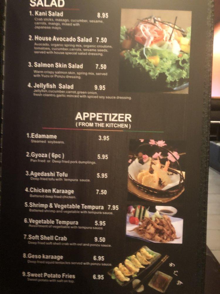 Menu at Kizuna Sushi Bar & Grill, Kaneohe