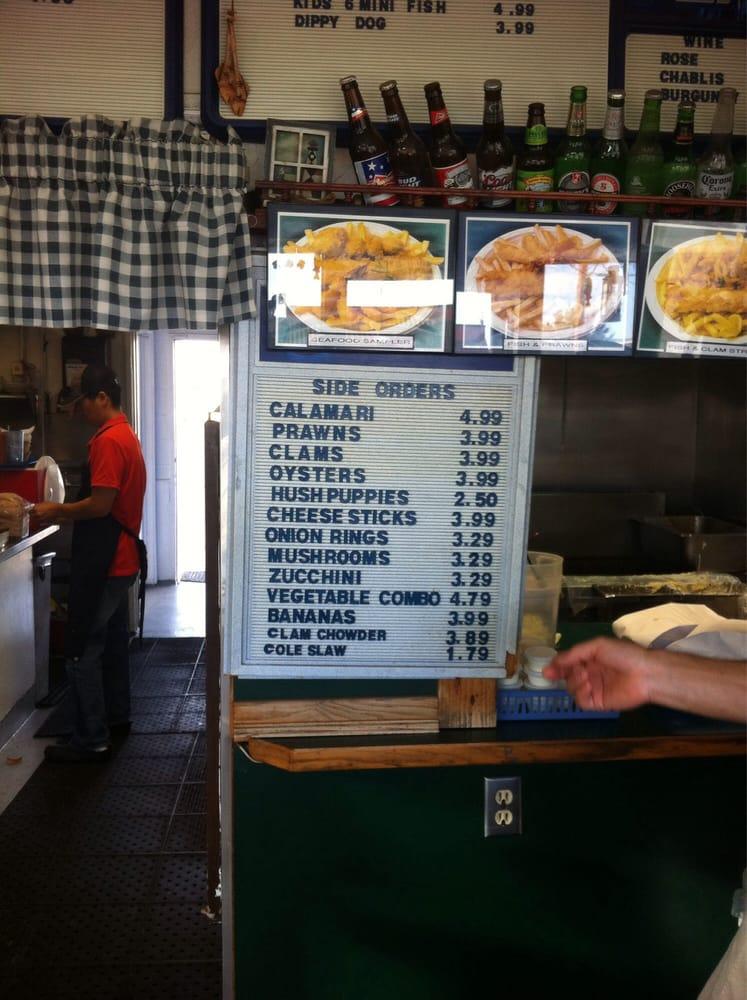 Menu at Tugboat Fish & Chips restaurant, Carmichael, Fair Oaks Blvd