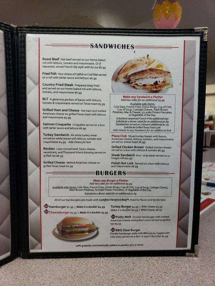Menu at Goody Goody Diner restaurant, St. Louis