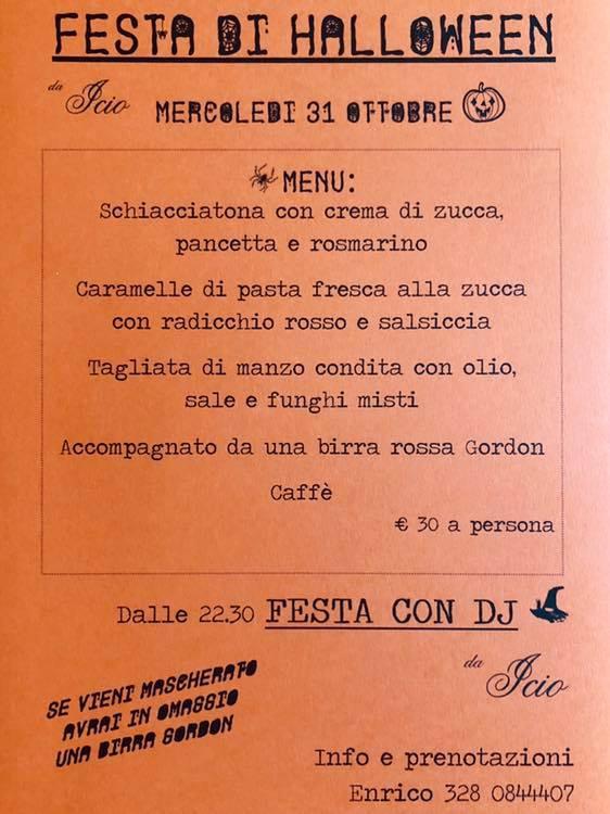 Menu at Da Icio pizzeria, Sant'Anna D'alfaedo