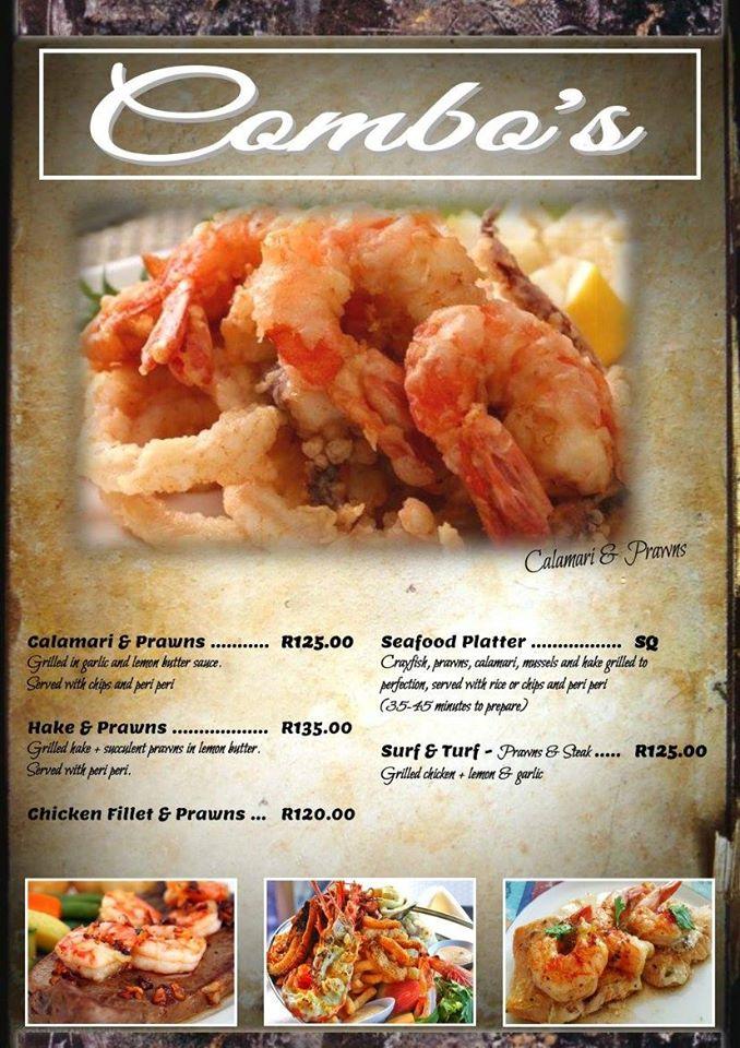 Carta de Seabelle Restaurant, Tongaat