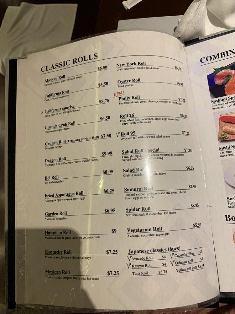 Menu at Miyabi Japanese Steakhouse And Sushi Bar, Columbia, 442 ...