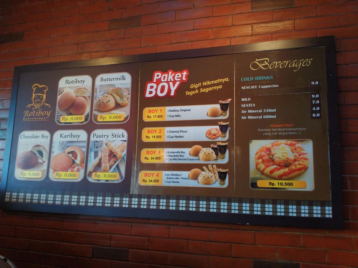 Carta de Roti Boy, Gresik
