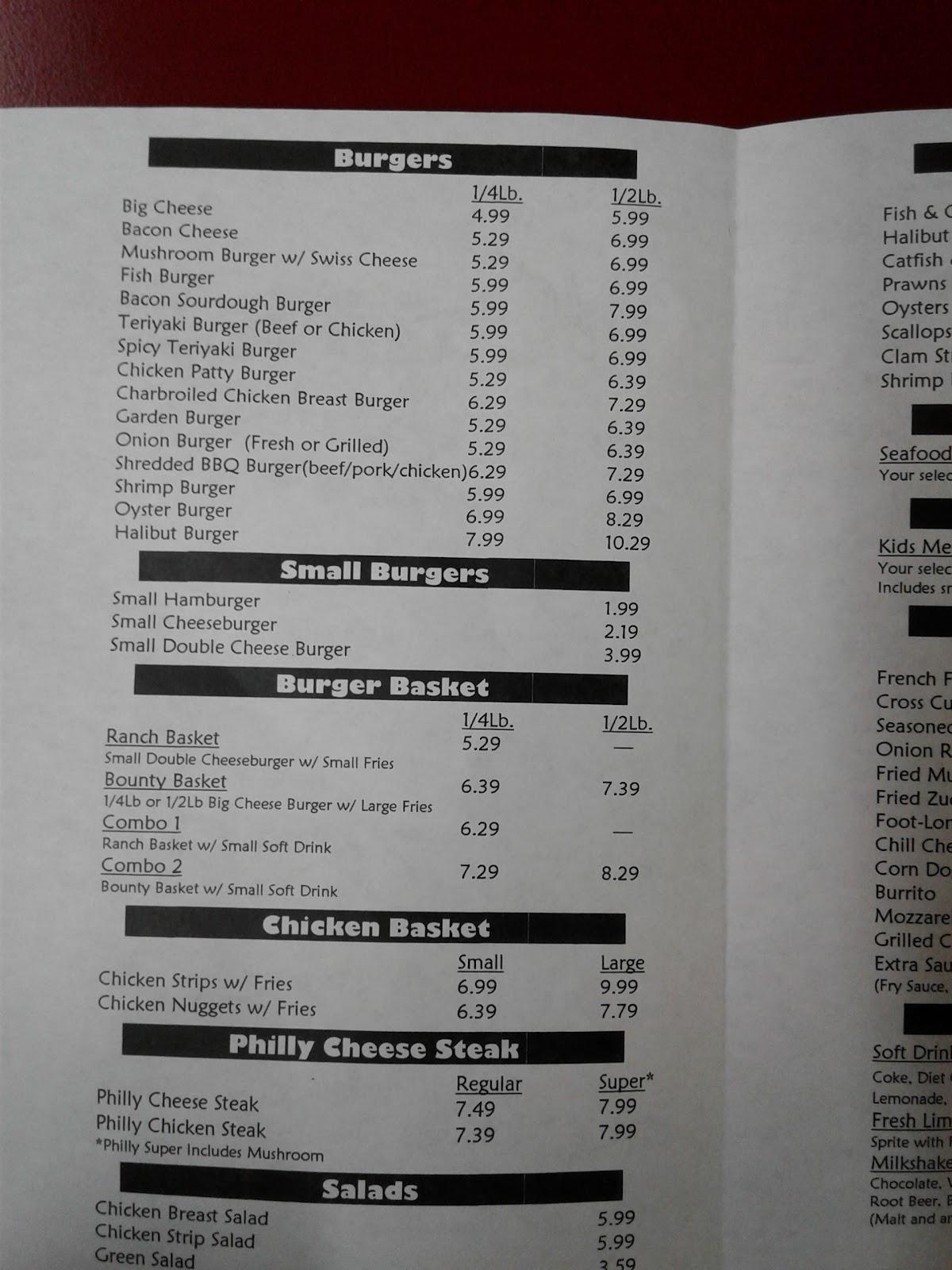 Menu at Meal Time restaurant, Maple Valley, Witte Rd SE