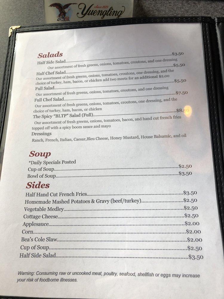 Menu at Buckeye Fire and Grill Llc pizzeria, Clyde