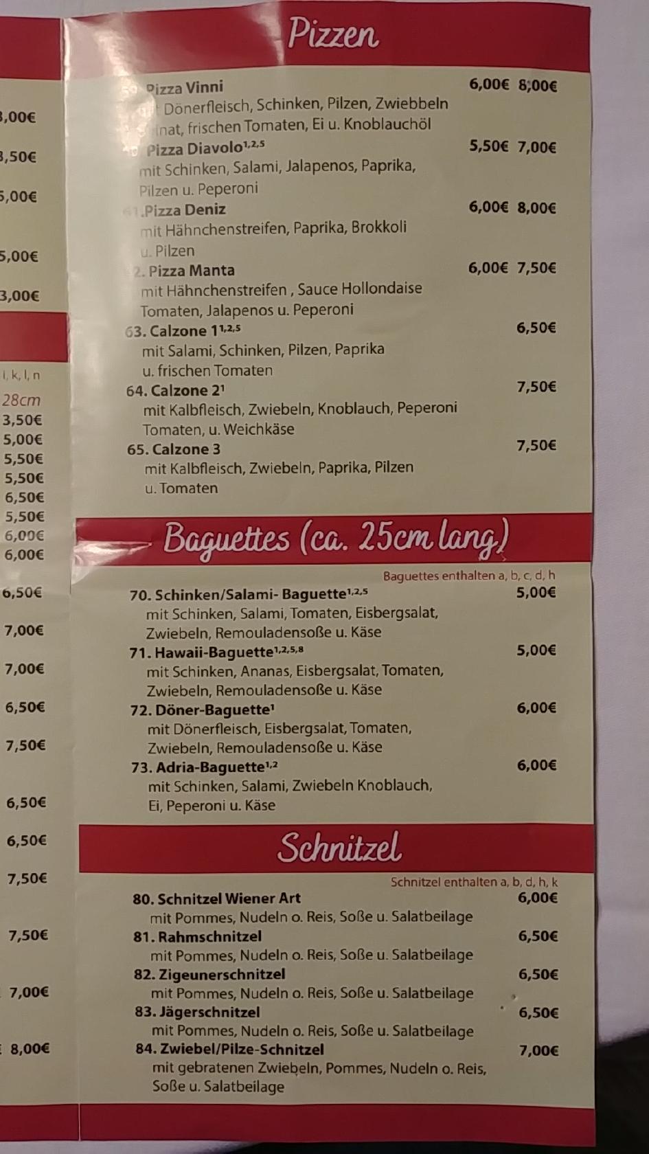 Speisekarte von Altun Wolkramshäuser Döner und Pizza, Wolkramshausen