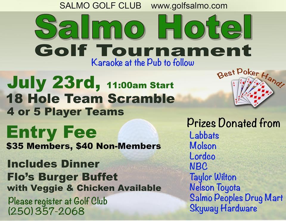 Salmo Hotel Bar & Grill in Salmo - Restaurant menu and reviews